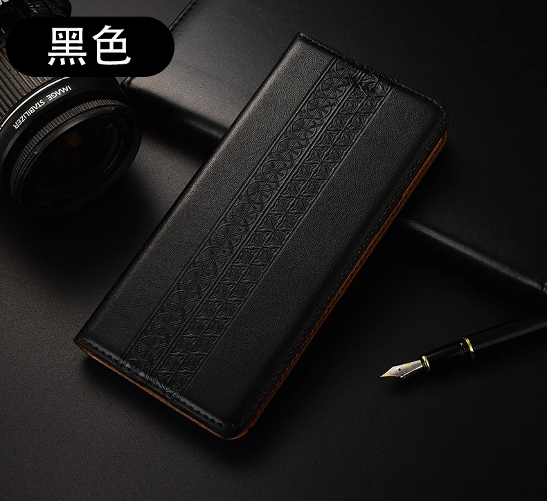 Case For Doogee X98 Pro X97 X96 Luxury Genuine Leather Visa Card Slot ...