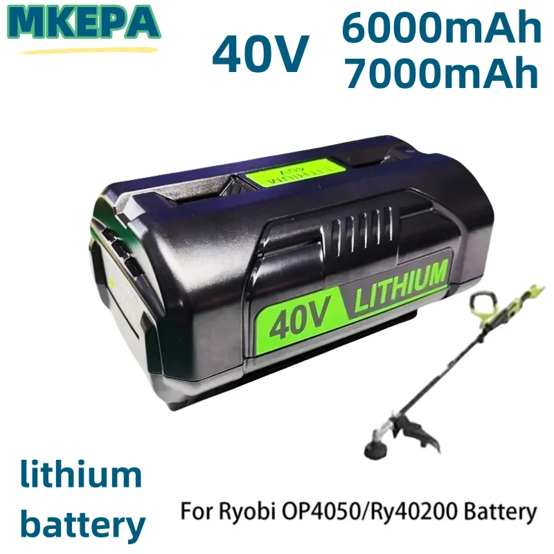 Powertoolbattery-40V-6-0Ah-7-0Ah-Li-ion-rechargeable-battery-for-Ryobi ...