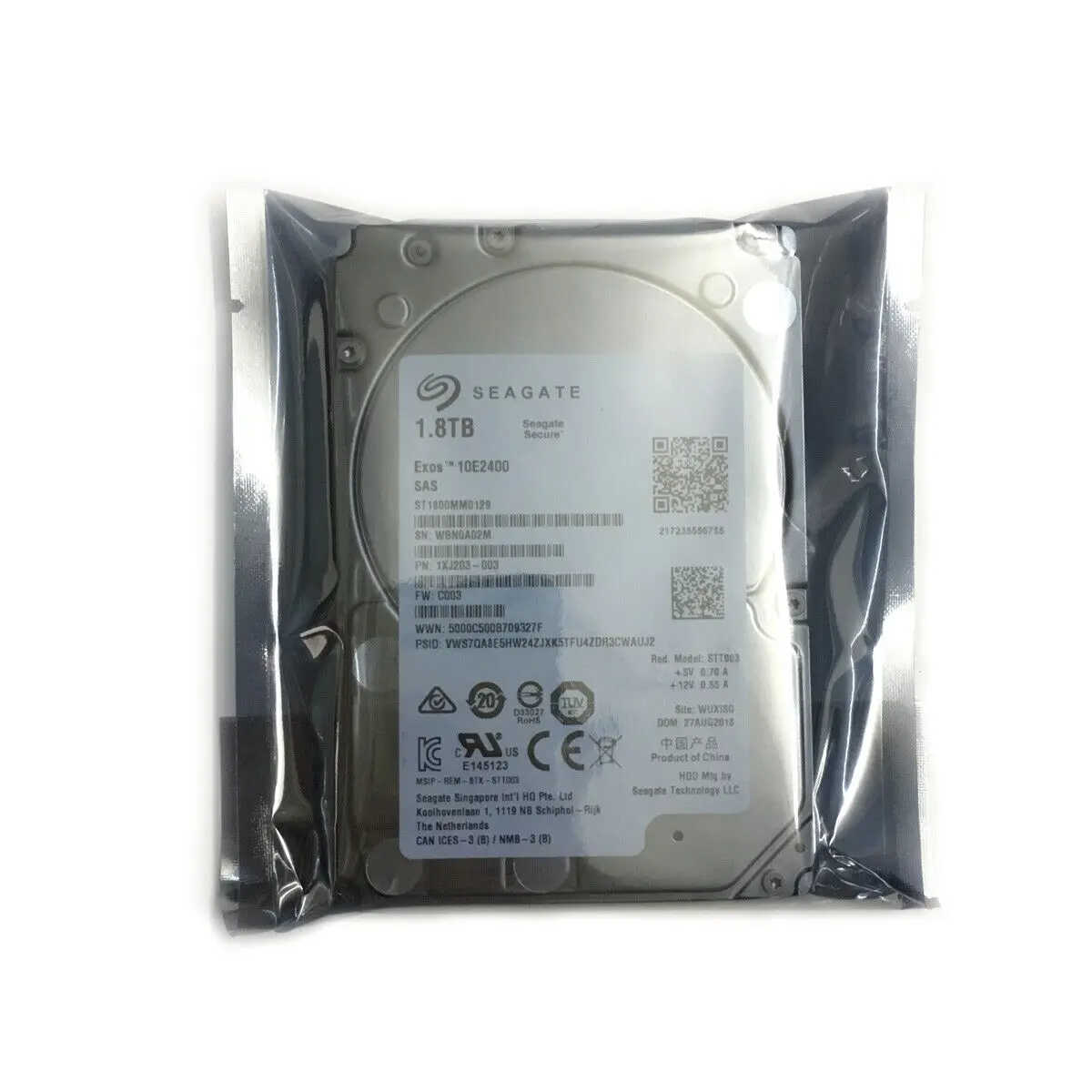SEAGATE Exos SAS 하드 드라이브, 10E2400, ST1800M0129, 1.8TB, 10000RPM, 12 Gb ...