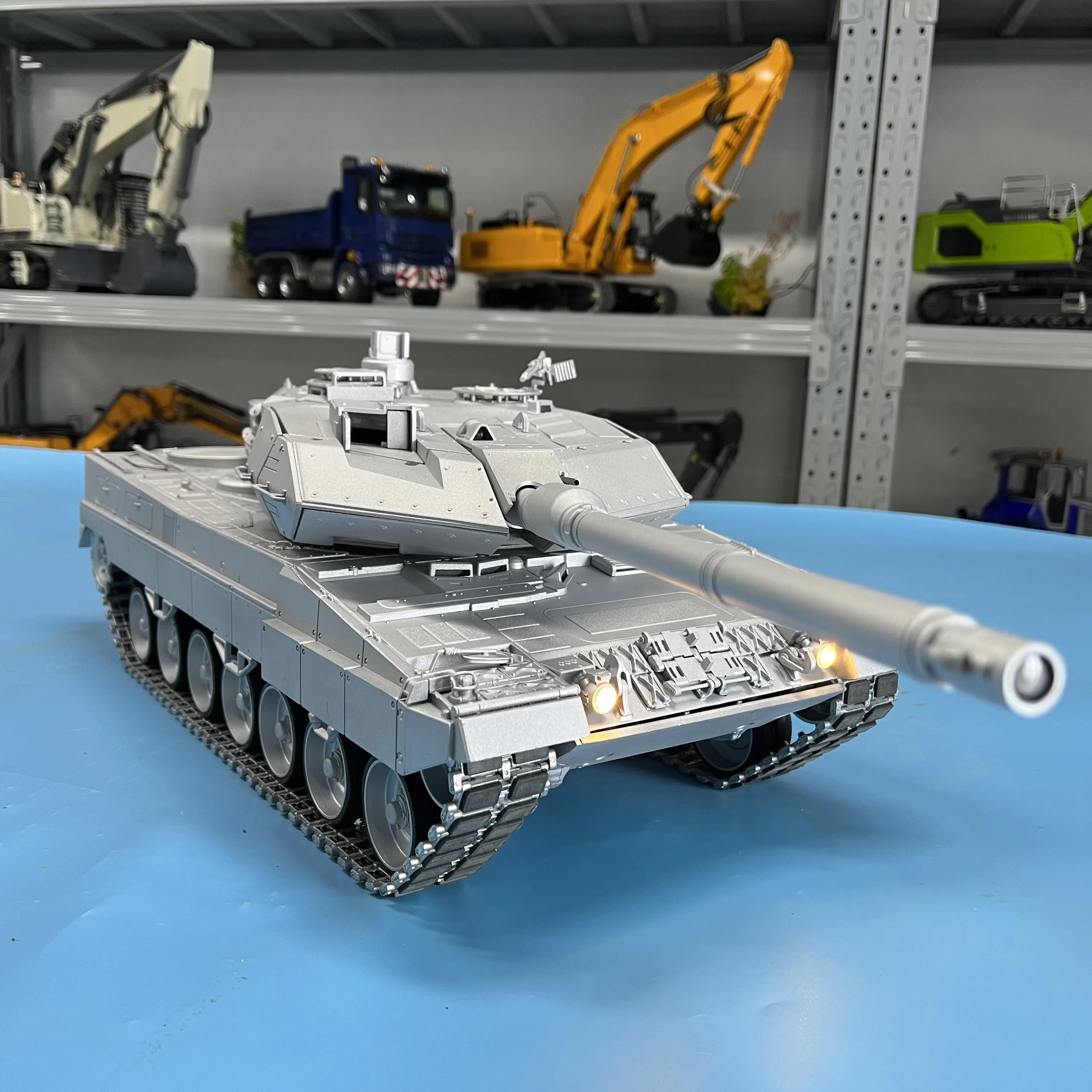 Basic-Ver-CS-Full-Metal-Leopard2A6-1-16-RC-Tank-3889-Steel-Gearbox-Body ...