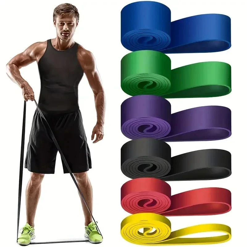 1-5Pcs-Tpe-Elastic-Band-Resistance-Strength-Training-Sports-Fitness ...