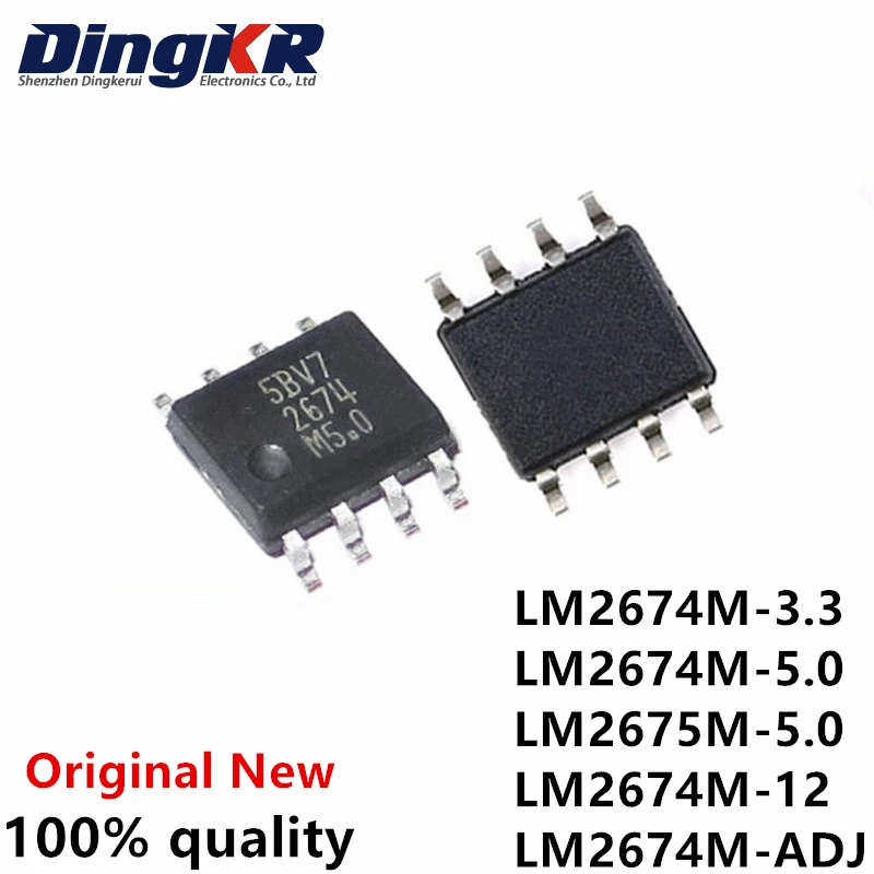 LM2674M-5.0/SOP-8Pins 2674M5.0 LM2674M LM2674 LM2675M-5.0 LM2675M LM2675 LM2674M-3.3 LM2674M-12 ...