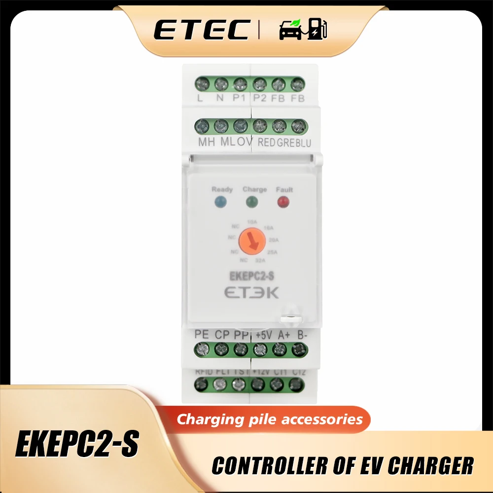ETEK-Evse-Controller-Electronic-Protocol-EPC-Chontroller-EV-Charger-Station-Cable-Socket-32A-AC ...