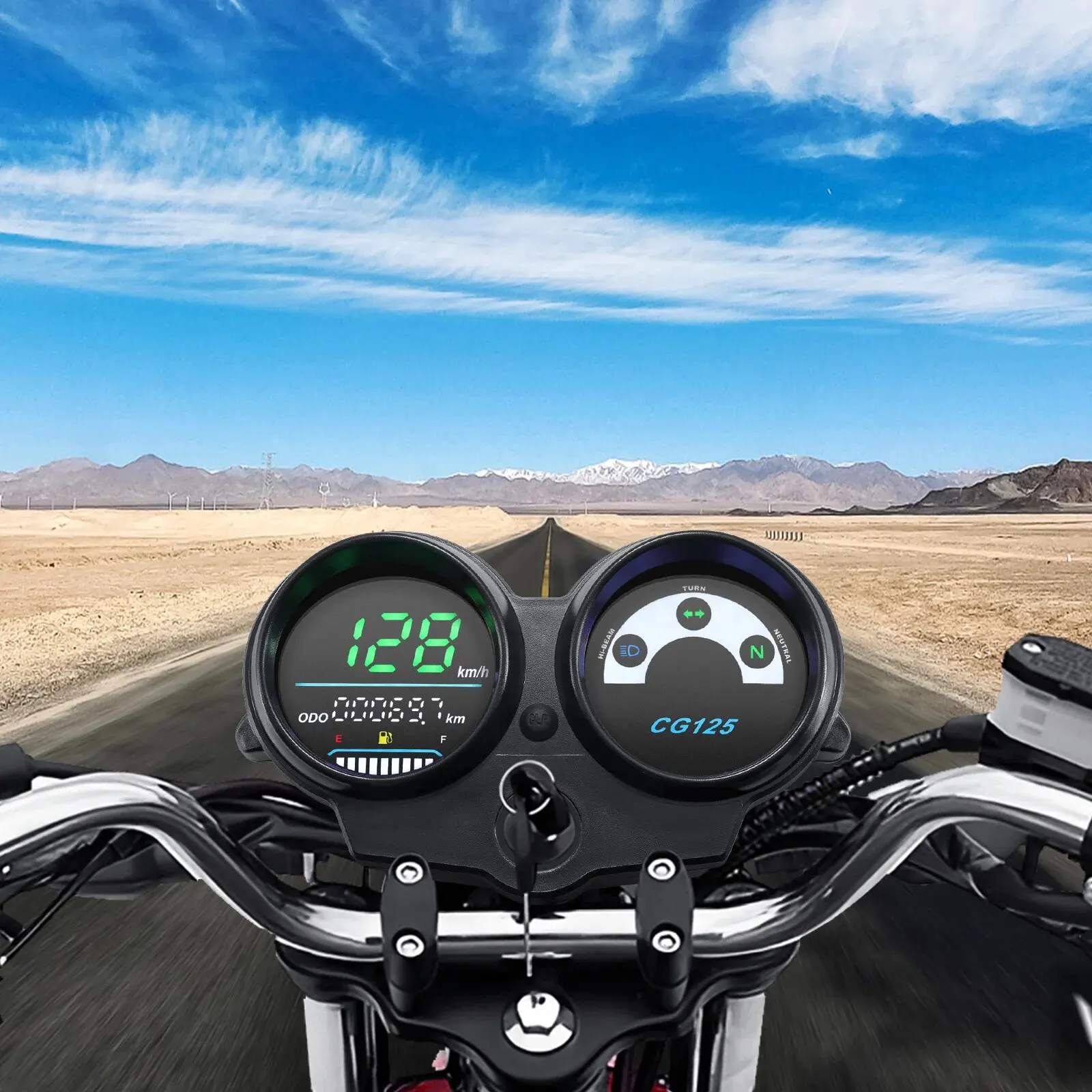For-Brazil-Titan-150-Motorcycle-Instruments-Digital-Dashboard-Panel ...