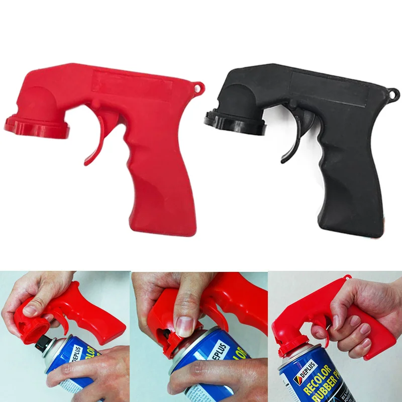 Car Spray Paint Gun Professional Paint Can Adapter Handle Tool with ...
