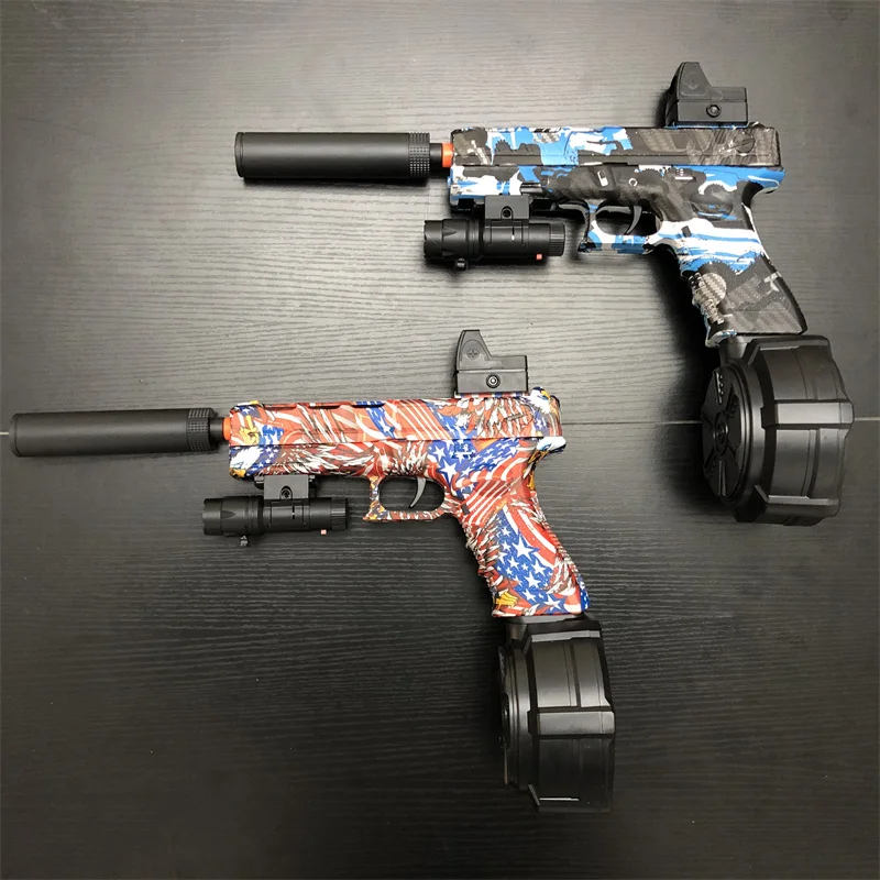 Electric-Gel-Blaster-Water-Beads-Toy-Gun-Splatter-Ball-Airsoft-Pistola ...