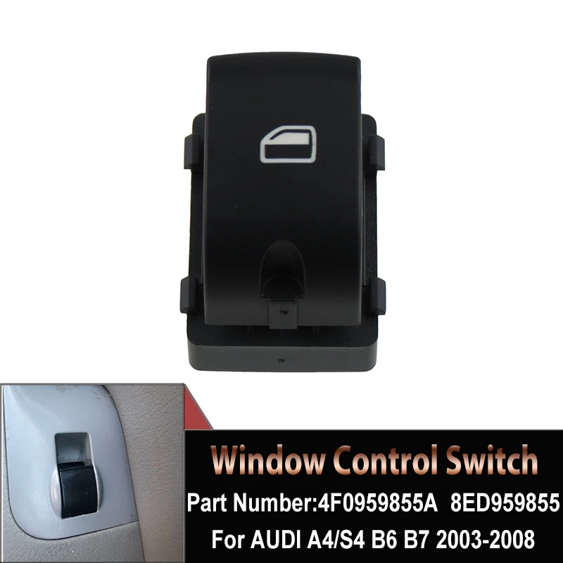 High-Quality-Power-Single-Window-Control-Switch-Button-For-Audi-A3 ...