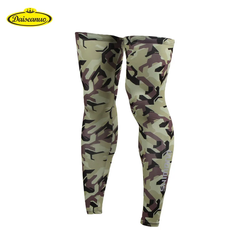 Daiseanuo Summer UV Legs Sleeves Men Ice Fishing Oversleeve Cover Full ...