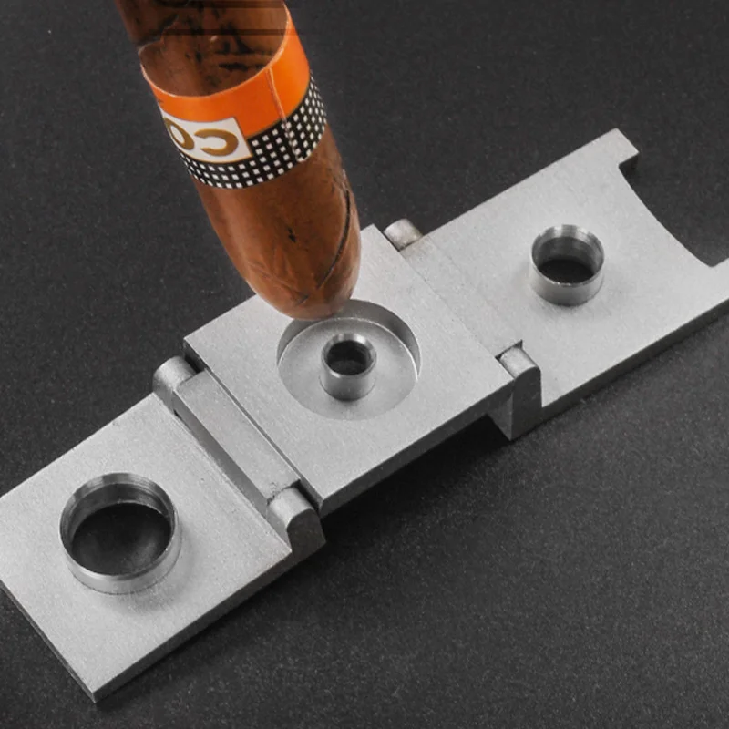 Metal-Cigar-Punch-Stainless-Steel-Multiple-Size-Folding-Cigar-Puncher ...