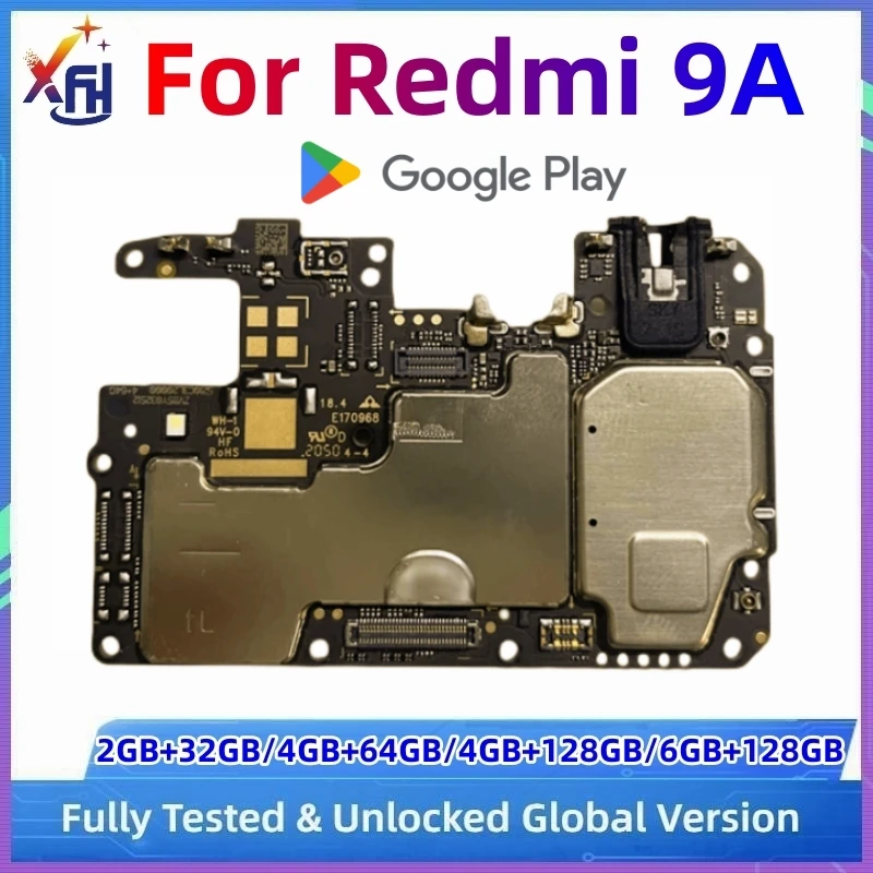 Original Unlocked Motherboard For Xiaomi Redmi 9a Global Version 32gb ...