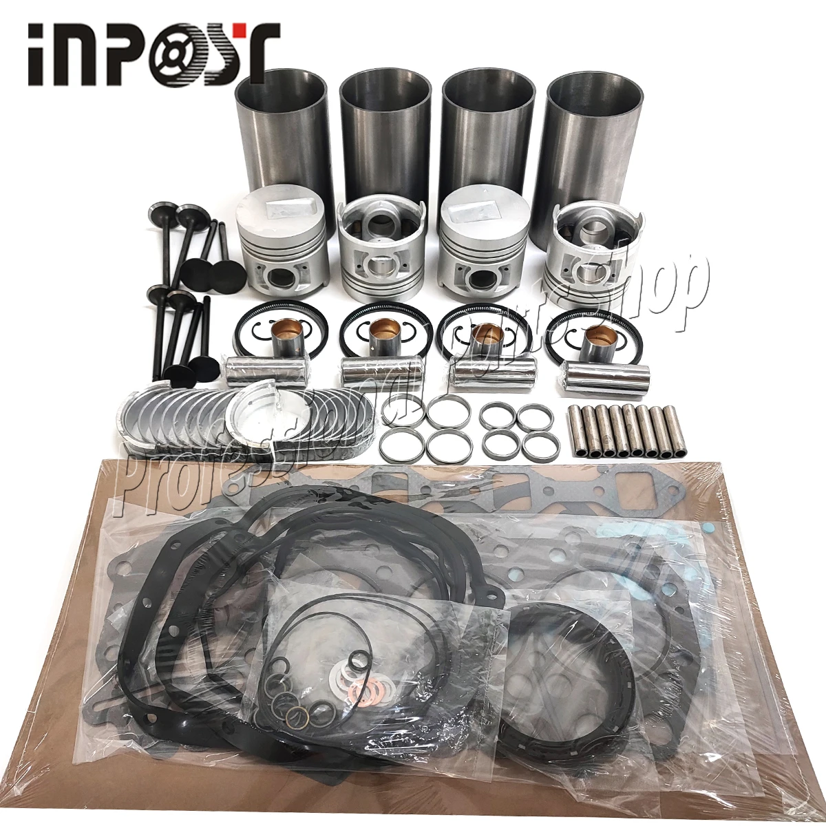S4Q2-S4Q-Engine-Overhaul-Rebuild-Kit-With-Gasket-Bearing-Valve-For ...