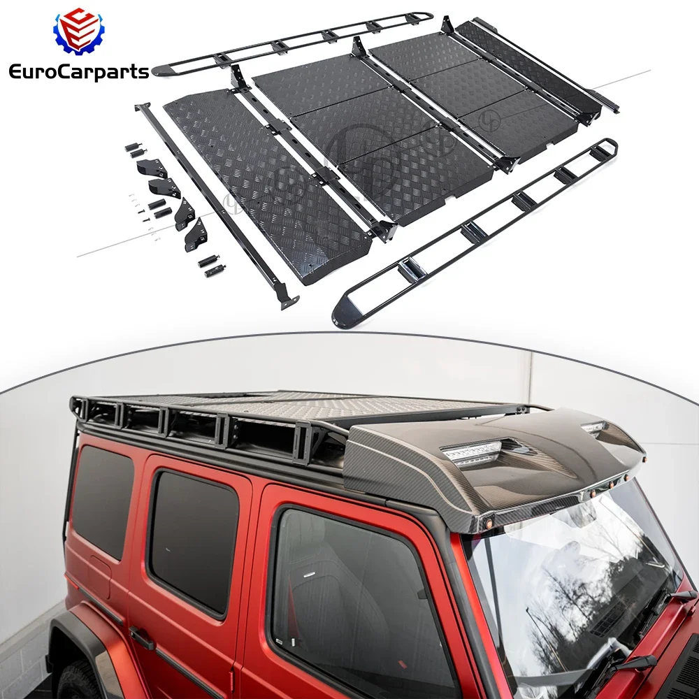 2022-Year-G-Class-w463A-W464-G350-G500-G63-4X4-Square-Roof-Rack-Luggage ...