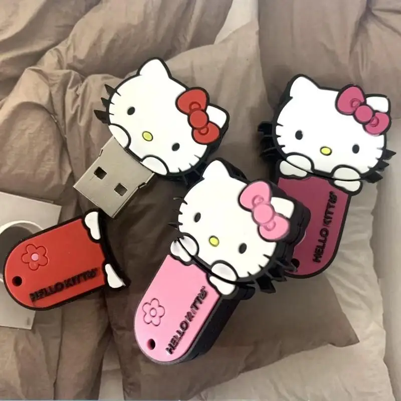 Unidad-Usb-de-Hello-Kitty-para-hombre-y-mujer-32G-16G-64G-128G-Anime ...