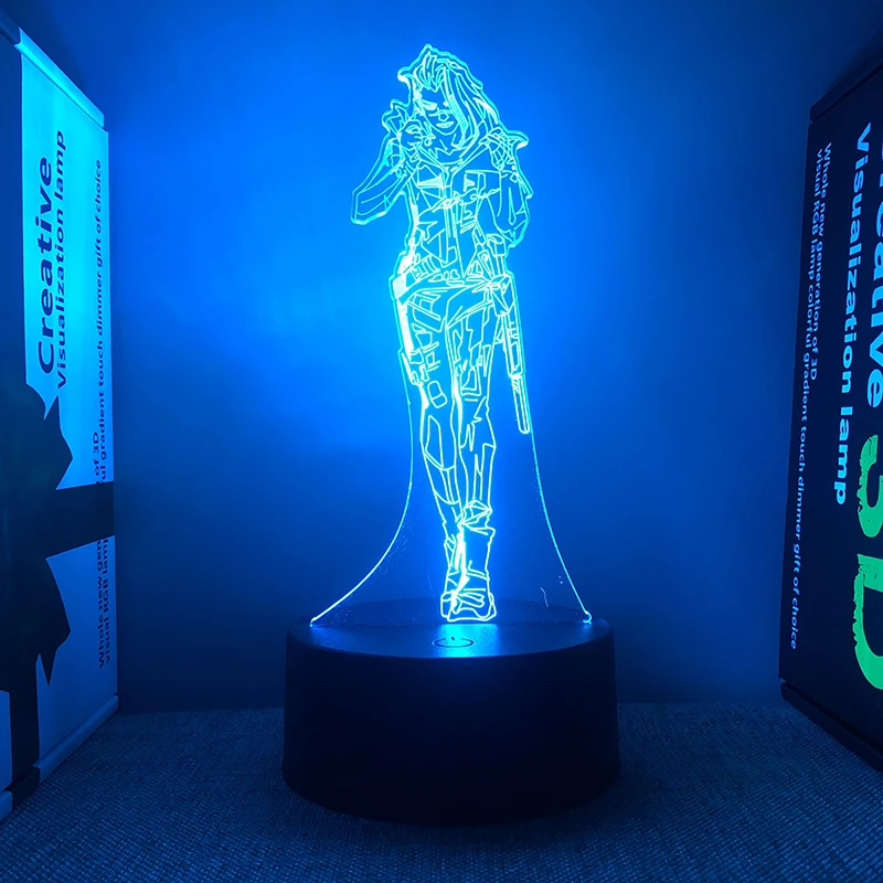 Valorant-Figure-Fade-3d-Led-Lamp-For-Bedroom-Custom-Game-Hero-Acrylic ...