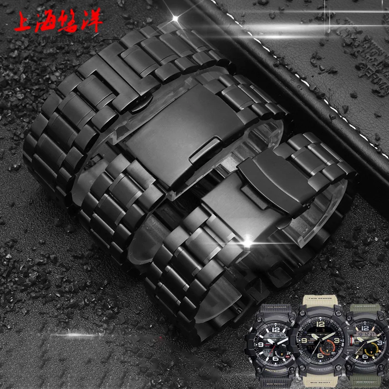 Stainless Steel Watchbands Adapter For Casio G-shock Modified Gg-1000 ...