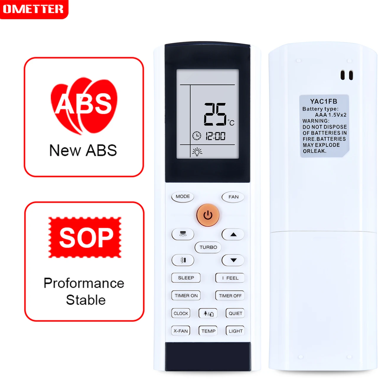 YACIFB-YAC1FB-Replacement-For-Gree-ELECTROLUX-AC-Air-Conditioner-Remote ...