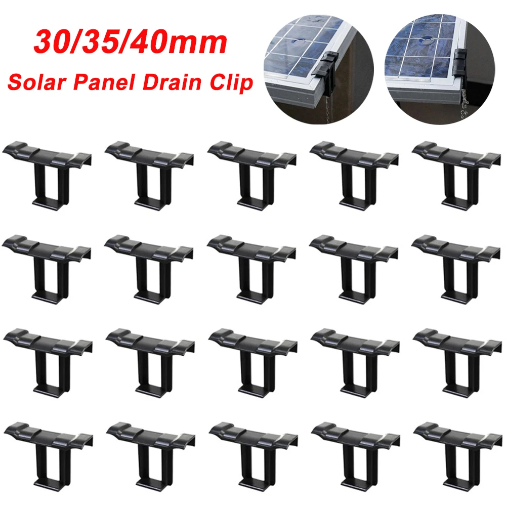 30-35-40mm-Solar-Panel-Drainage-Clips-Solar-Water-Drain-Diversion-Clip ...