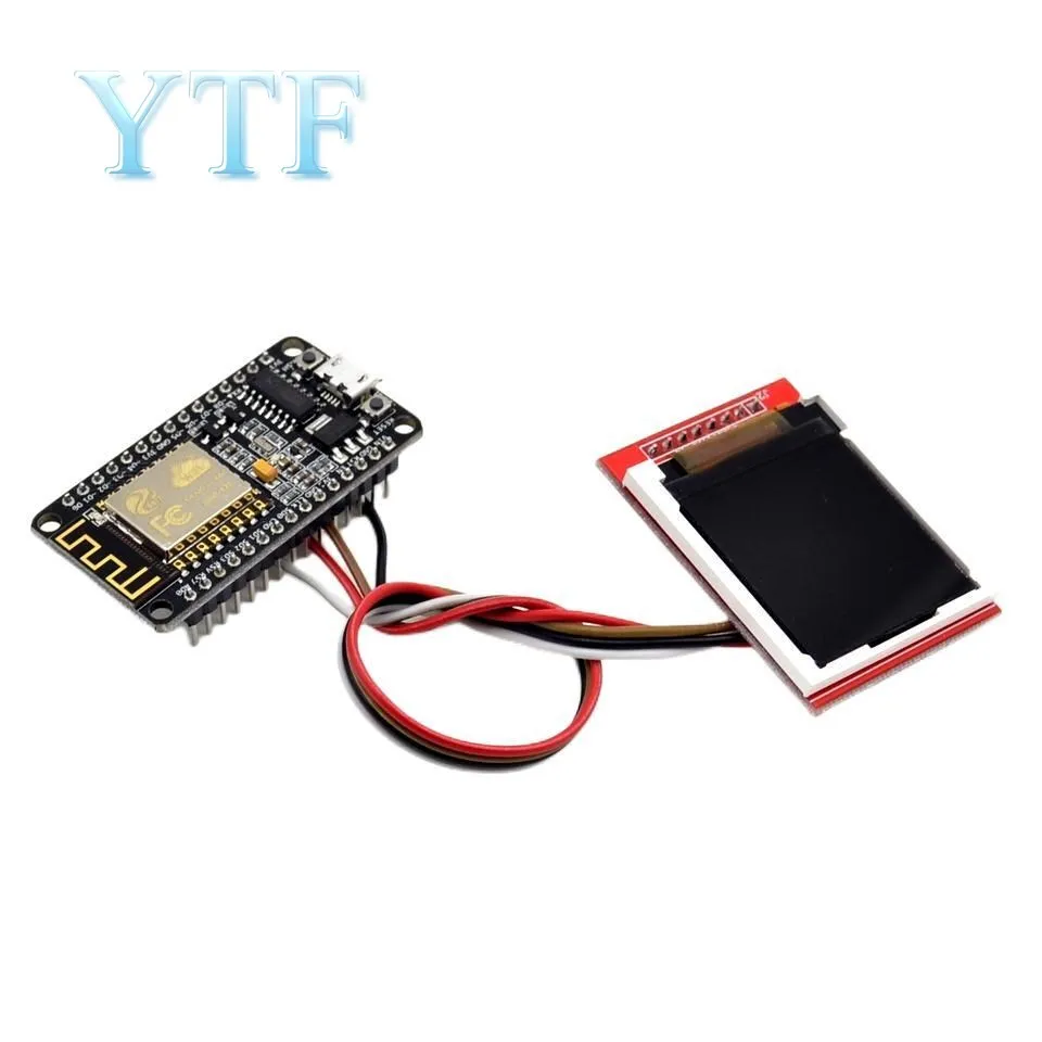 ESP8266-Development-Kit-With-Display-Screen-TFT-Show-Image-Or-Word-By ...