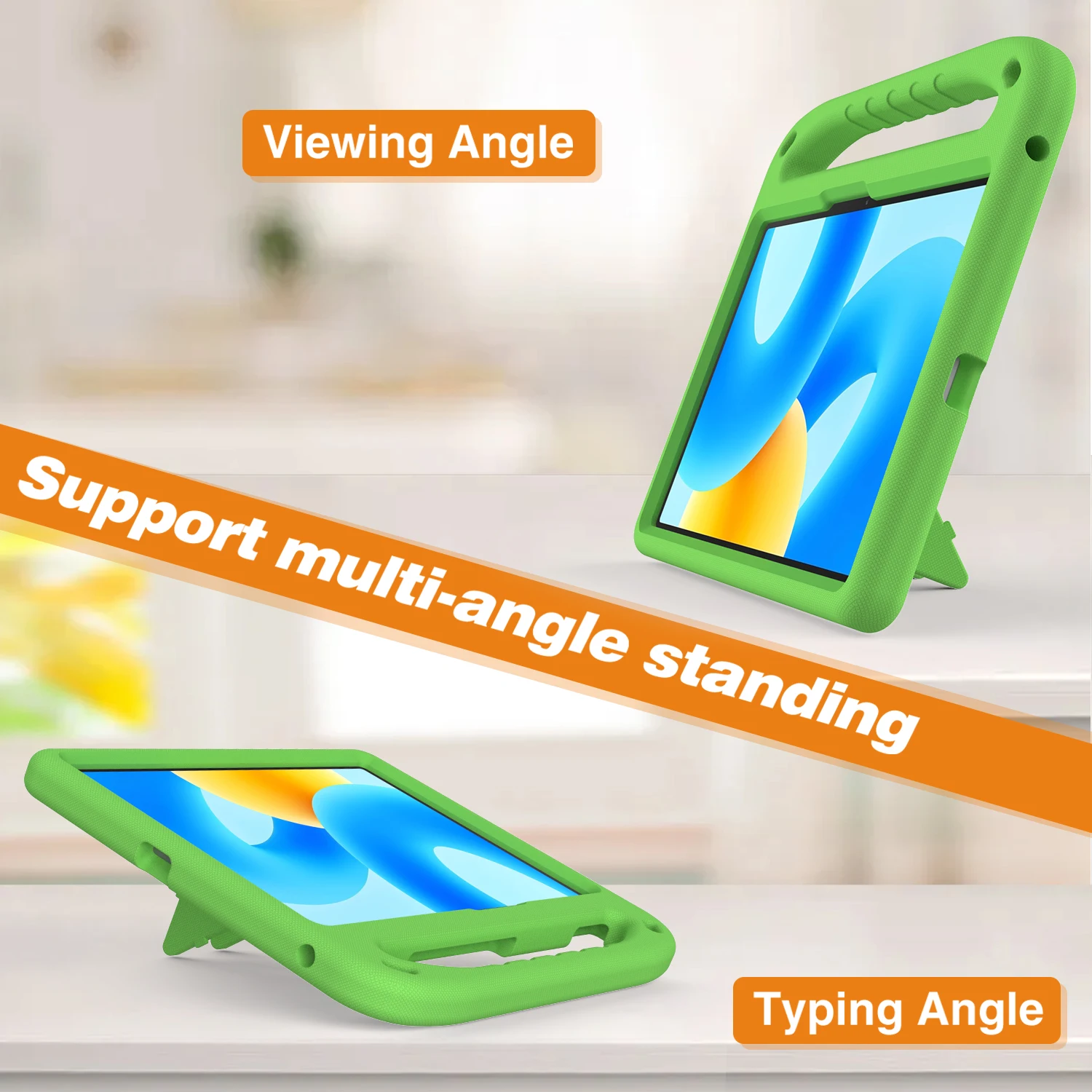 Children's Durable EVA Foam Tablet Case for M5 Lite 8.0 (Green)