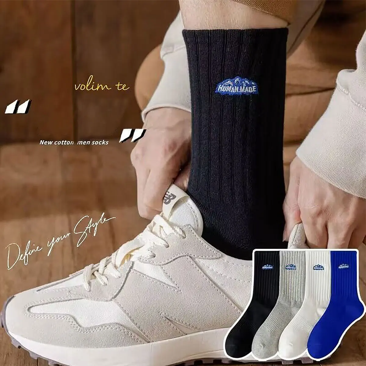 4-pairs-of-socks-for-men-in-spring-and-summer-thin-men-s-sports-couples ...