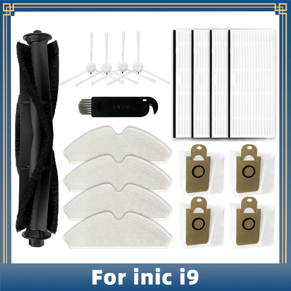 Compatible-For-inic-i9-i9-Robot-Vacuum-Cleaner-Spare-Parts-Accessories ...