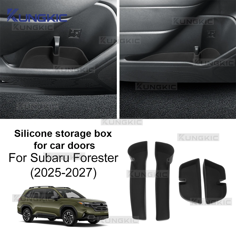 For Subaru Forester 2025 2026 2027 LHD RHD Silicone Storage Box Car ...
