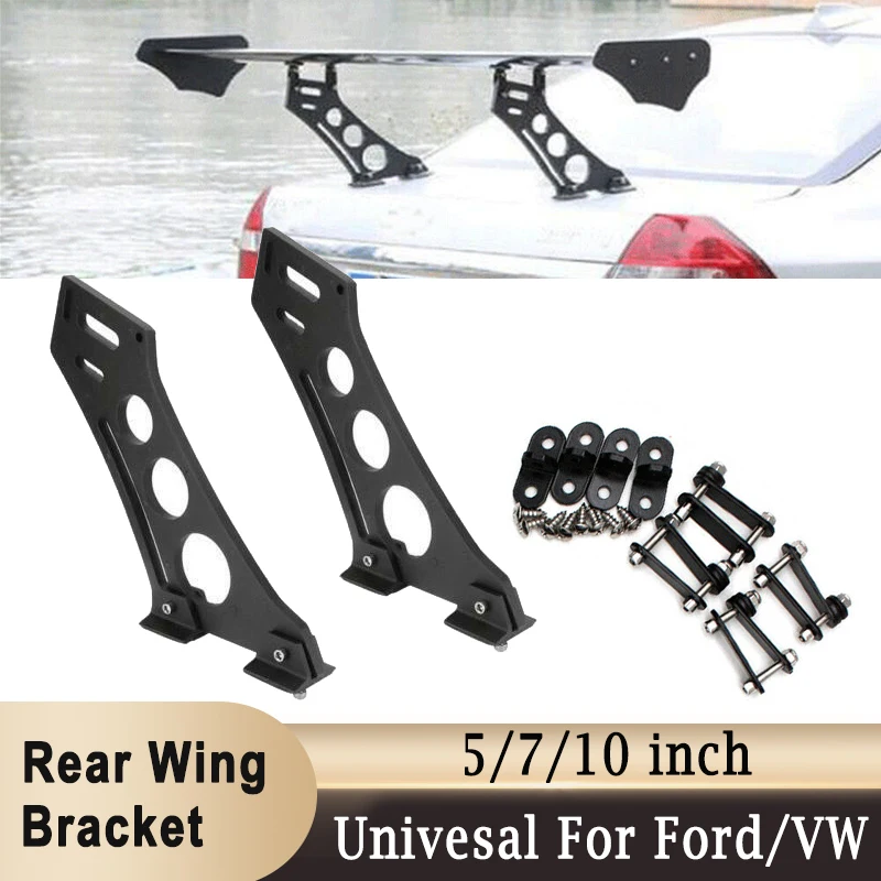 5-7-10inch-Universal-Aluminum-Alloy-Car-Rear-Wing-Trunk-Racing-Tail ...