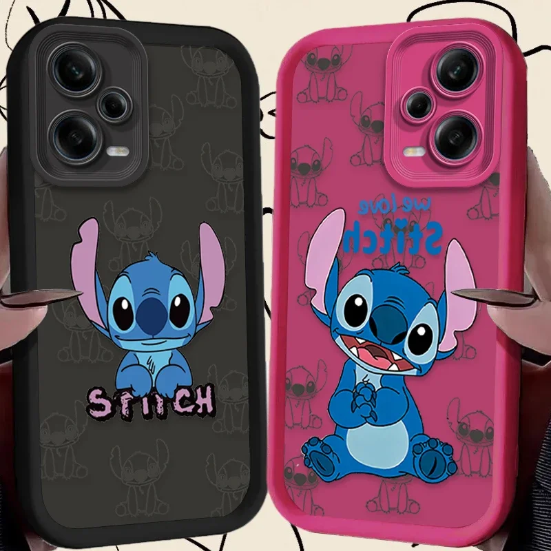 Cute-Disney-Stitch-Phone-Case-for-Xiaomi-Redmi-Note-13-12-11-Pro-Plus ...