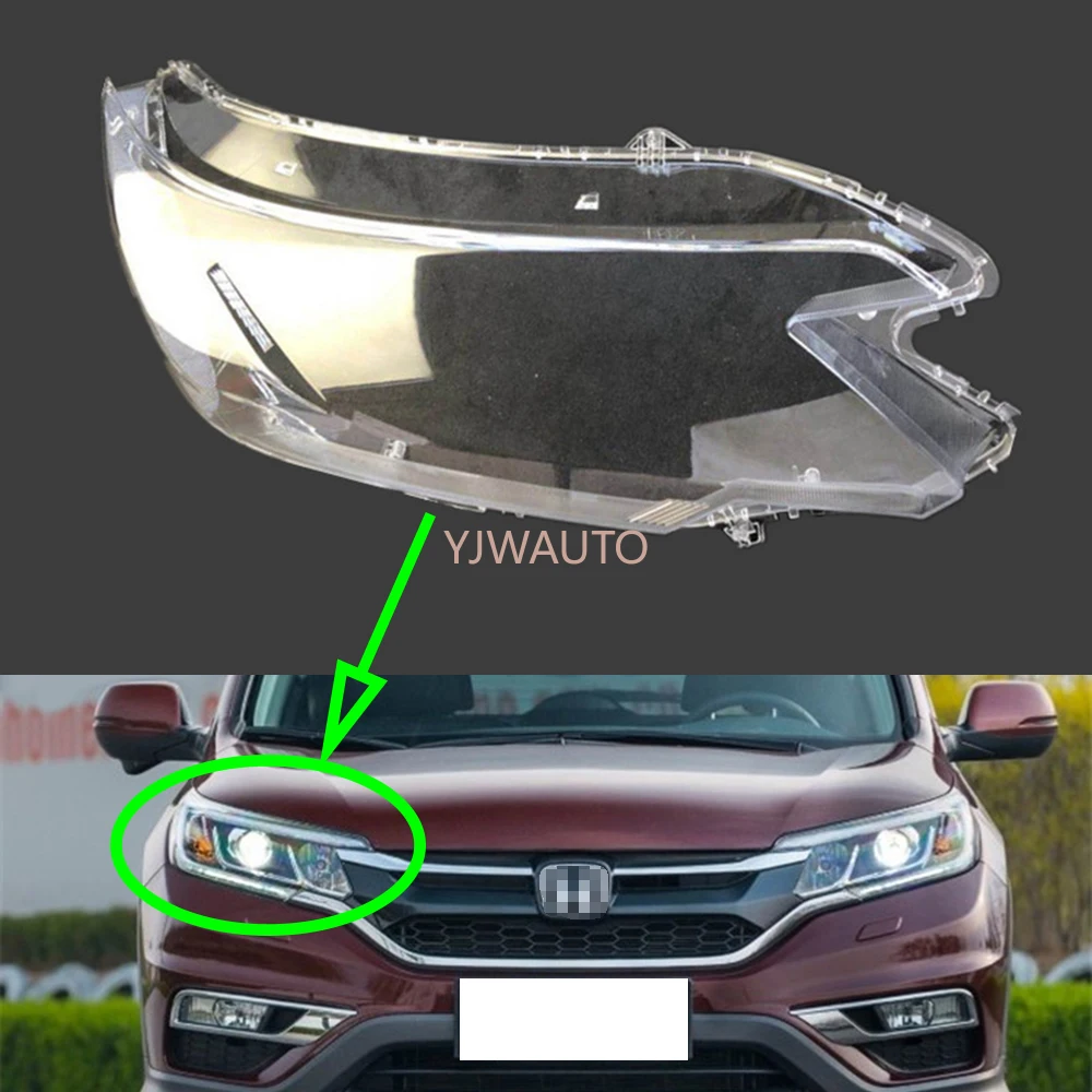 Headlamp-Lens-For-Honda-CRV-2015-2016-Headlight-Cover-Car-Light-Glass ...