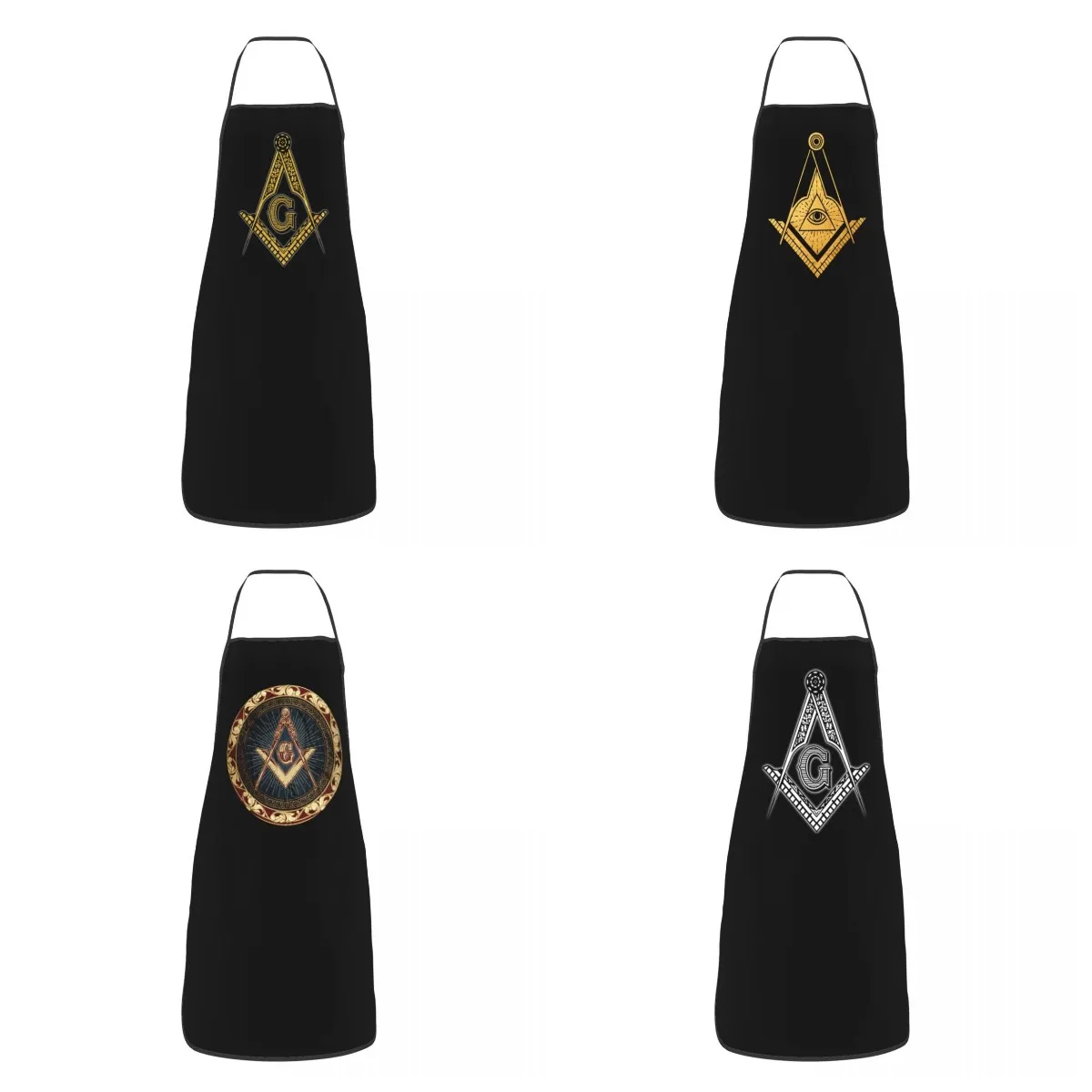 Masonic Freemason Aprons for Women Men Freemasonry Adult Unisex Kitchen ...