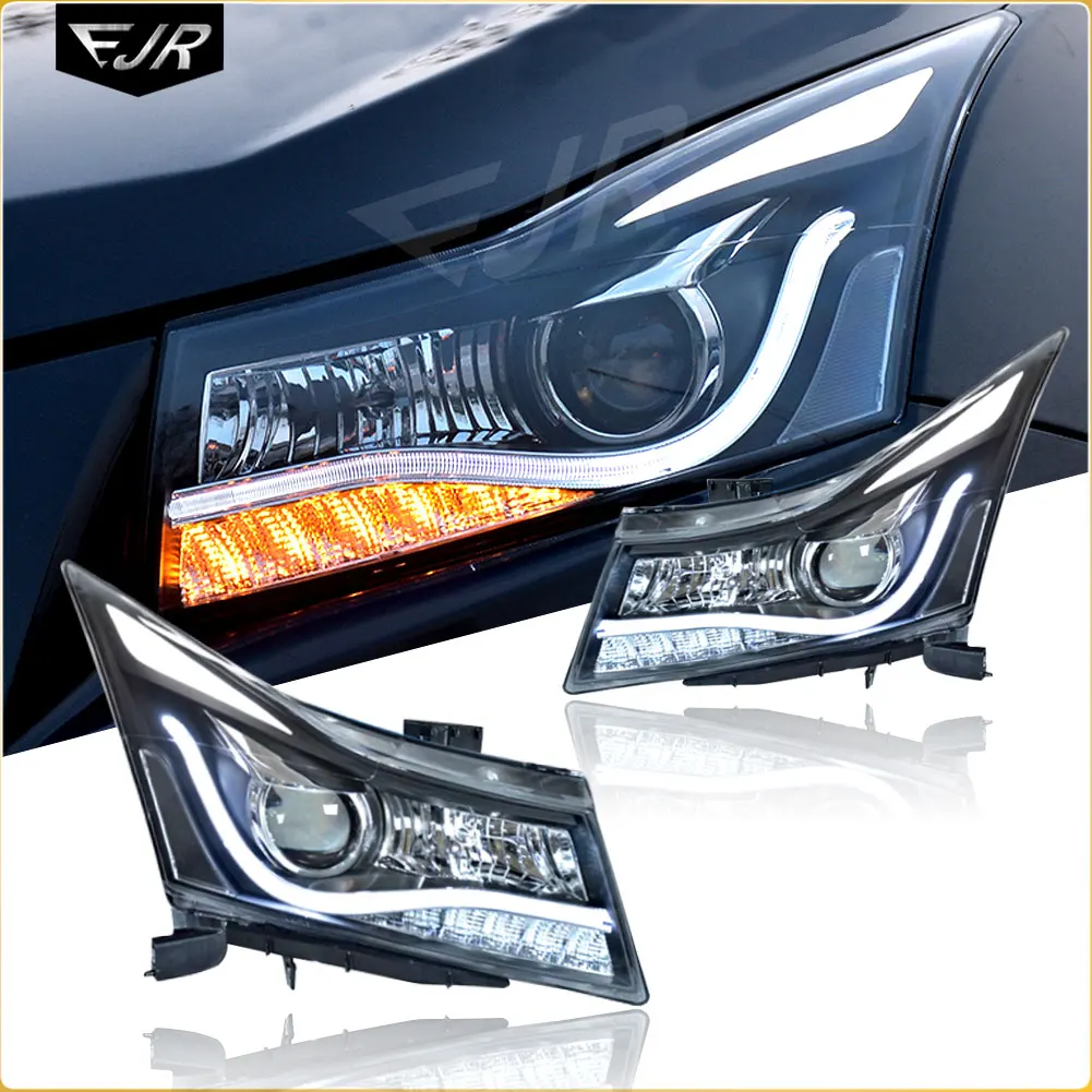 Car-Light-LED-Headlights-Assembly-For-Chevrolet-Cruze-2009-2016-Xenon ...