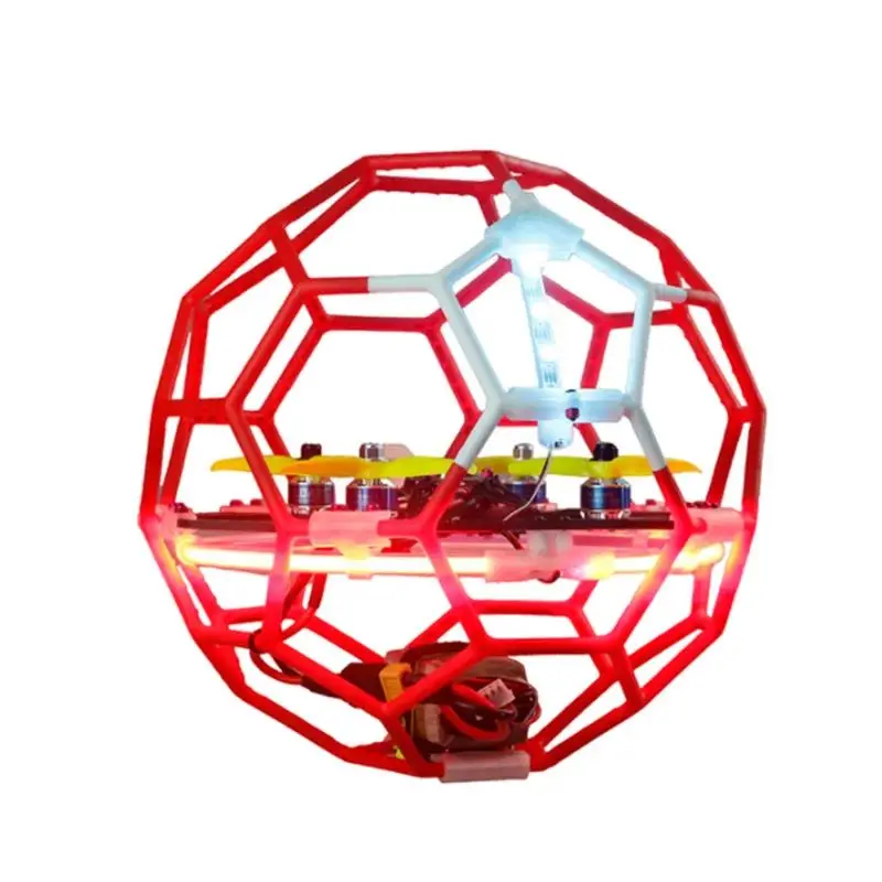 LDARC-Flyball-230-Soccer-Drone-Ball-PNP-UAV-Game-Match-Quad-KKT20-F4-FC ...