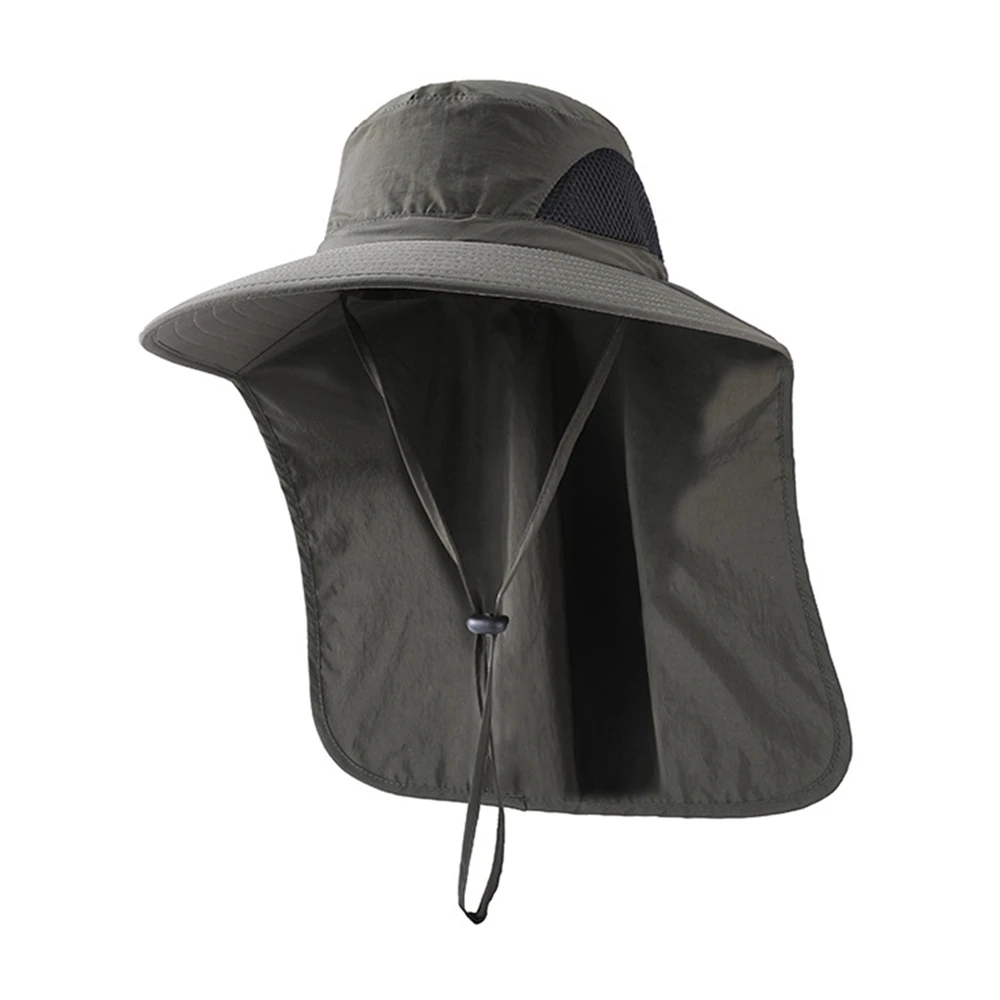 Mens Fishing Hats Sun Protection | Uv Protection Hat Neck Cover ...