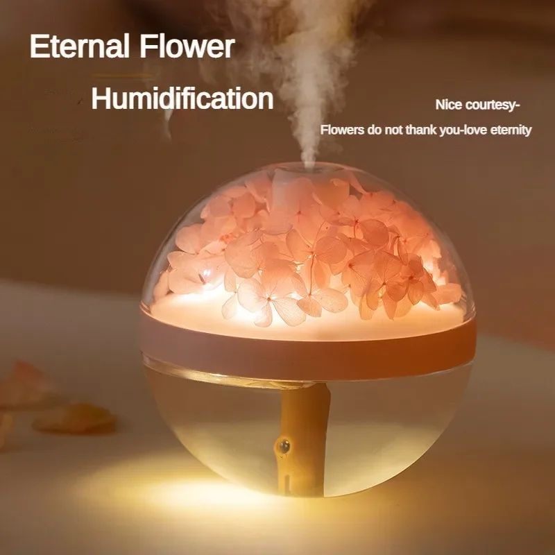 Creative-DIY-immortal-flower-humidifier-household-bedroom-bedside ...