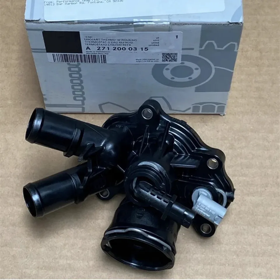 Quality Coolant Thermostat For Mercedes Benz M271 Engine W204 C180 C200 ...