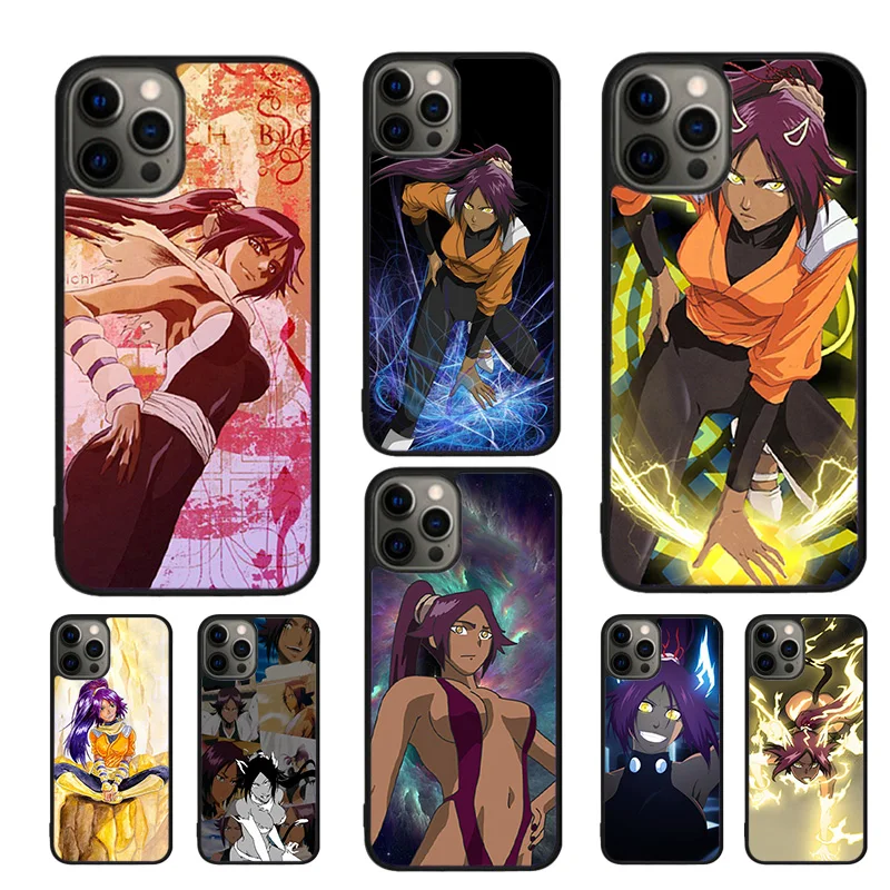 Yoruichi Shihouin Bleach Cell Mobile Smartphone Cases For iPhone 14 12 ...