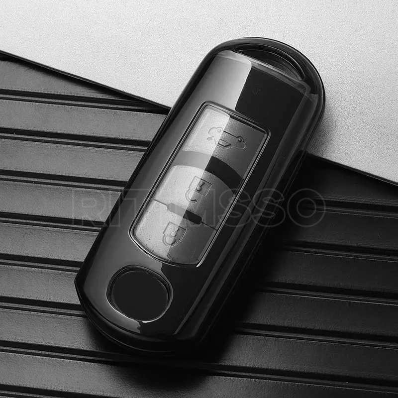 New TPU Car Key Case for Mazda 2 3 6 Atenza Axela Demio CX-5 CX5 CX-3 ...