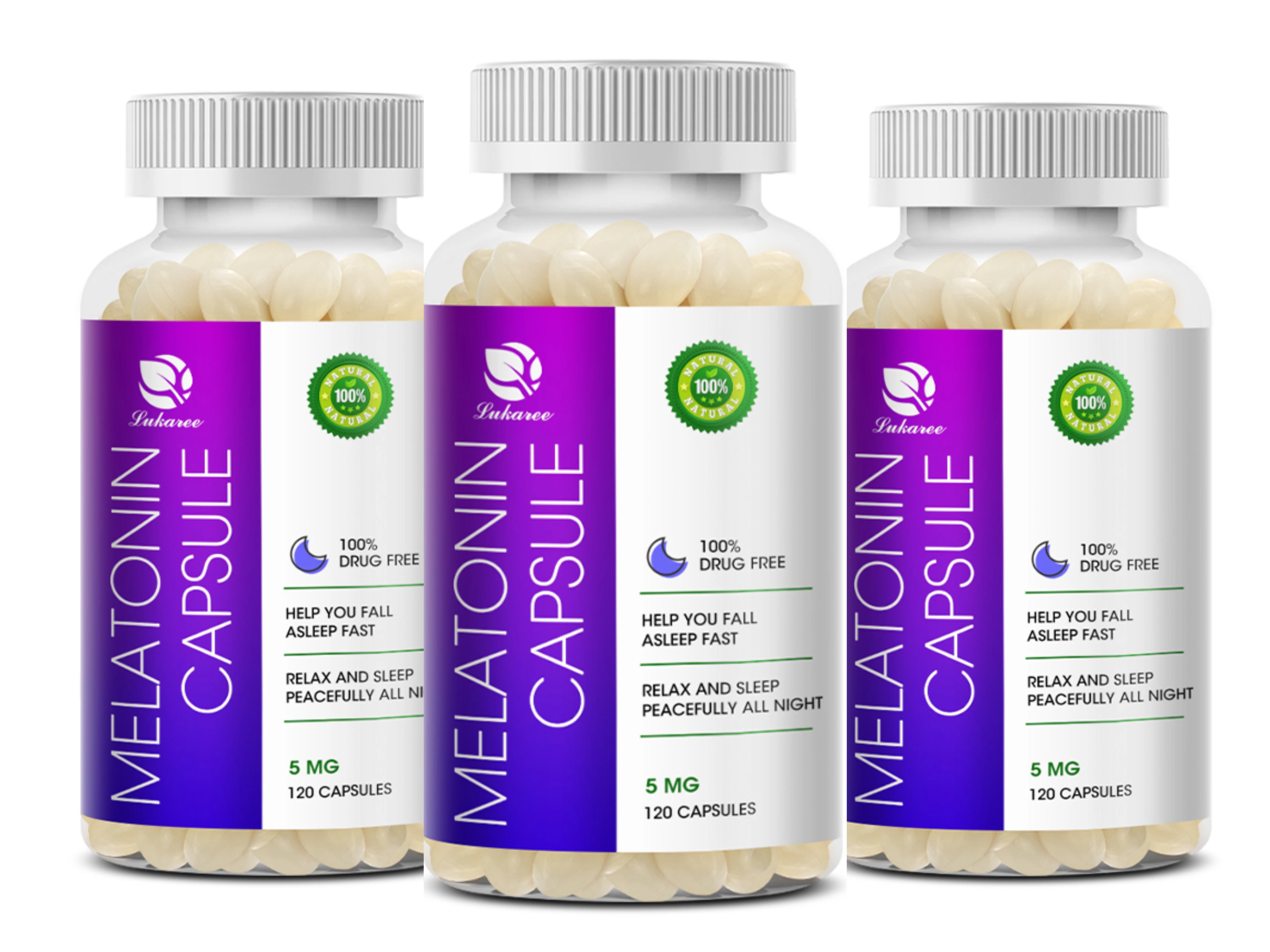 Lukaree-Melatonin-Capsule-Help-Sleep-Better-Sleep-Melatonin-Support ...