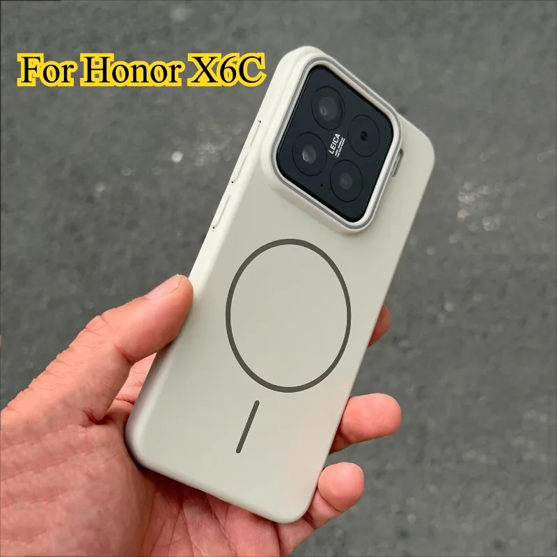 X6C Case for Honor X6C X6 C X8C Magnetic Matte Hard PC Cover Magsafe ...