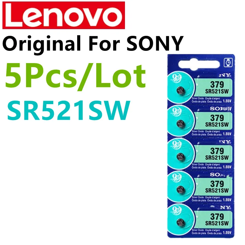 5PCS-Original-For-SONY-LR521-AG0-Button-Batteries-SR521SW-379A-379-179 ...