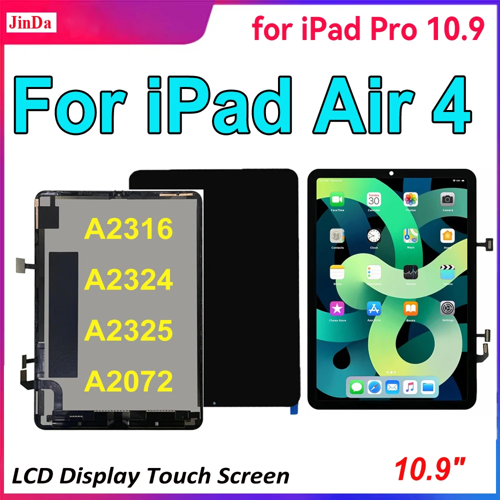 10.9" LCD For iPad Air 4 LCD Air4 2020 A2316 A2324 A2325 A2072 LCD ...