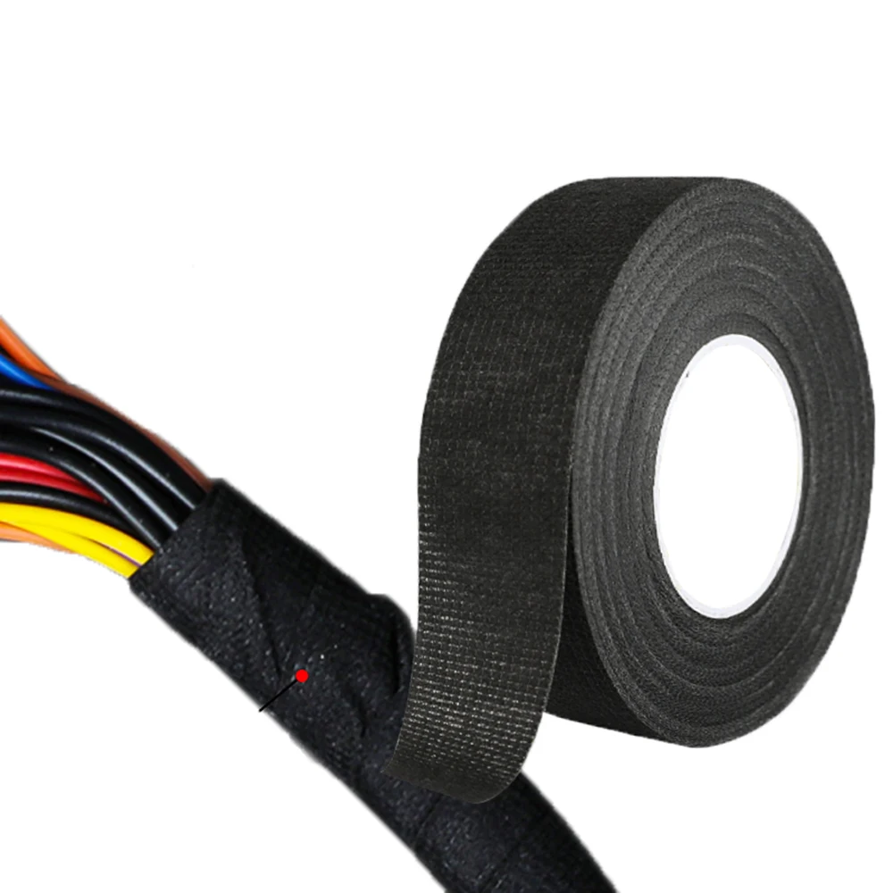 19mm 25mm Wide Universal Fabric Cloth Tape Automotive Wiring Harness ...