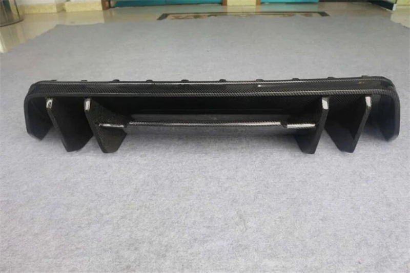 High Quality REAL Carbon Fiber Front Lip Rear Diffuser Bumper Kit ...