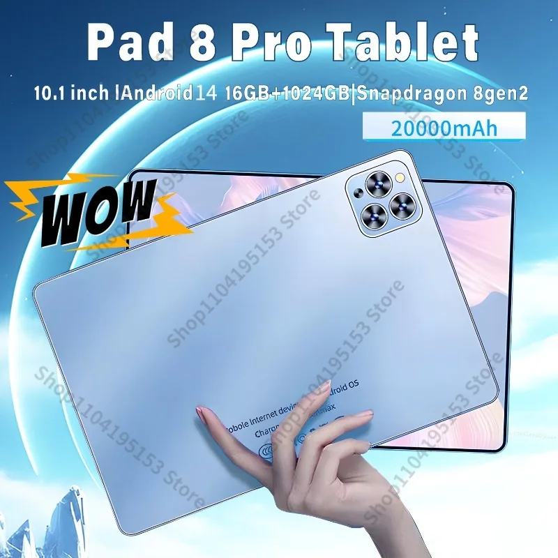 Original-pad-8-pro-tablet-10-1-polegada-android-14-global-snapdragon ...