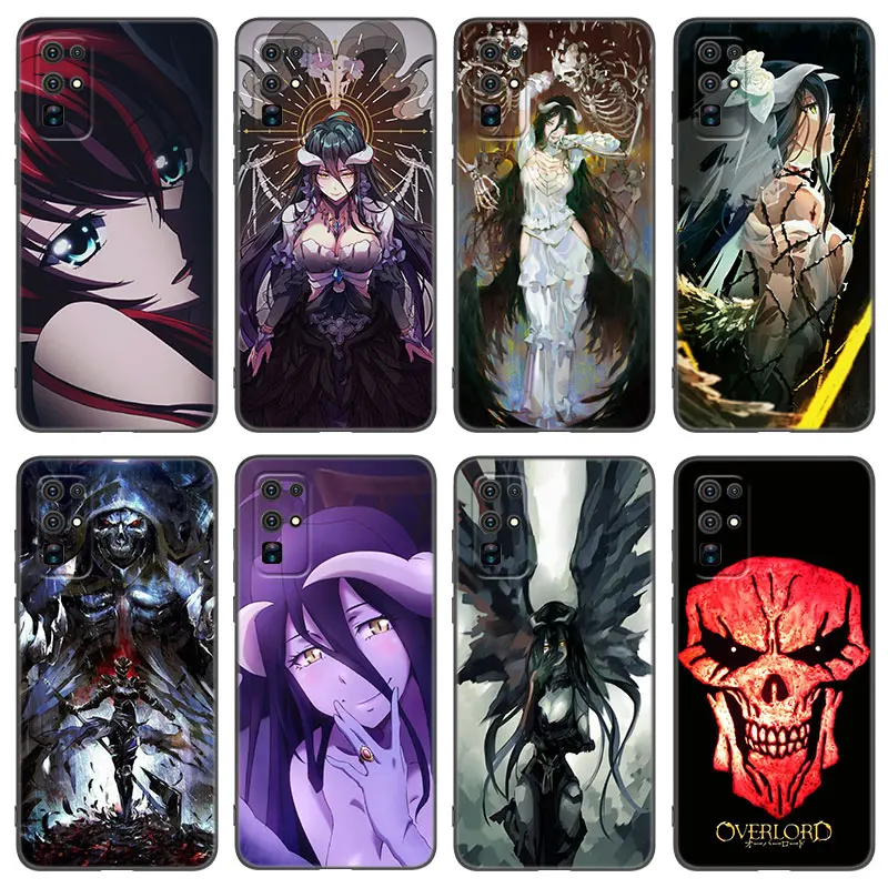 Albedo Overlord Anime Black TPU Phone Case Cover for Honor 20 (07)