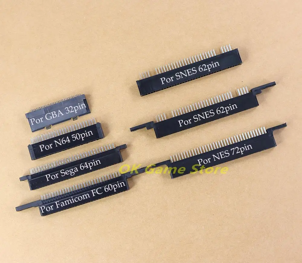 20pcs Connector Socket 32Pin 62Pin 50Pin 64Pin 60Pin 72Pin Game ...