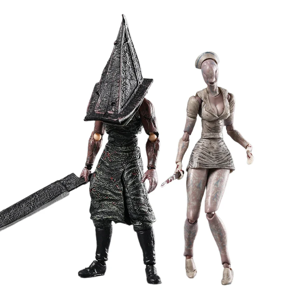 Figma-SP-061-Silent-Hill-Bubble-Head-Nurse-Red-Pyramid-Thing-PVC-Figure ...