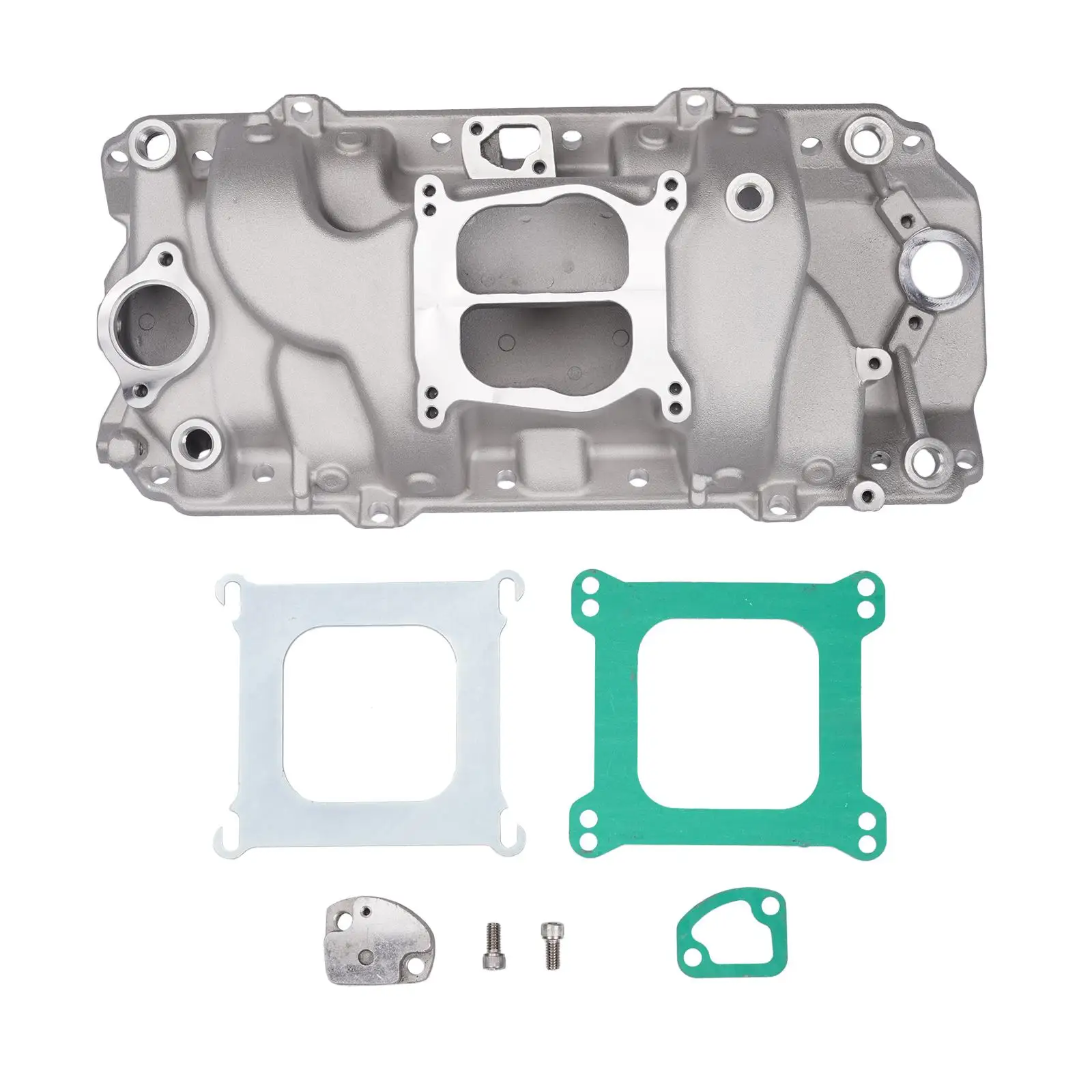 AP02-454-Low-Rise-Intake-Manifold-Big-Block-For-Chevy-BBC-BB-Oval-Port ...