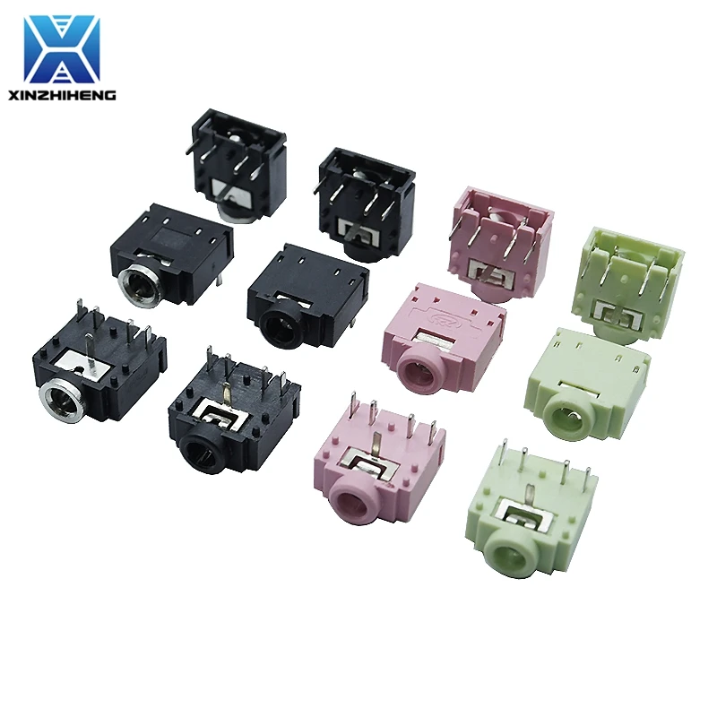 10pcs-PJ307-PJ-307-3-5mm-Audio-Socket-5Pin-PJ-307C-Dual-Channel-Stereo ...