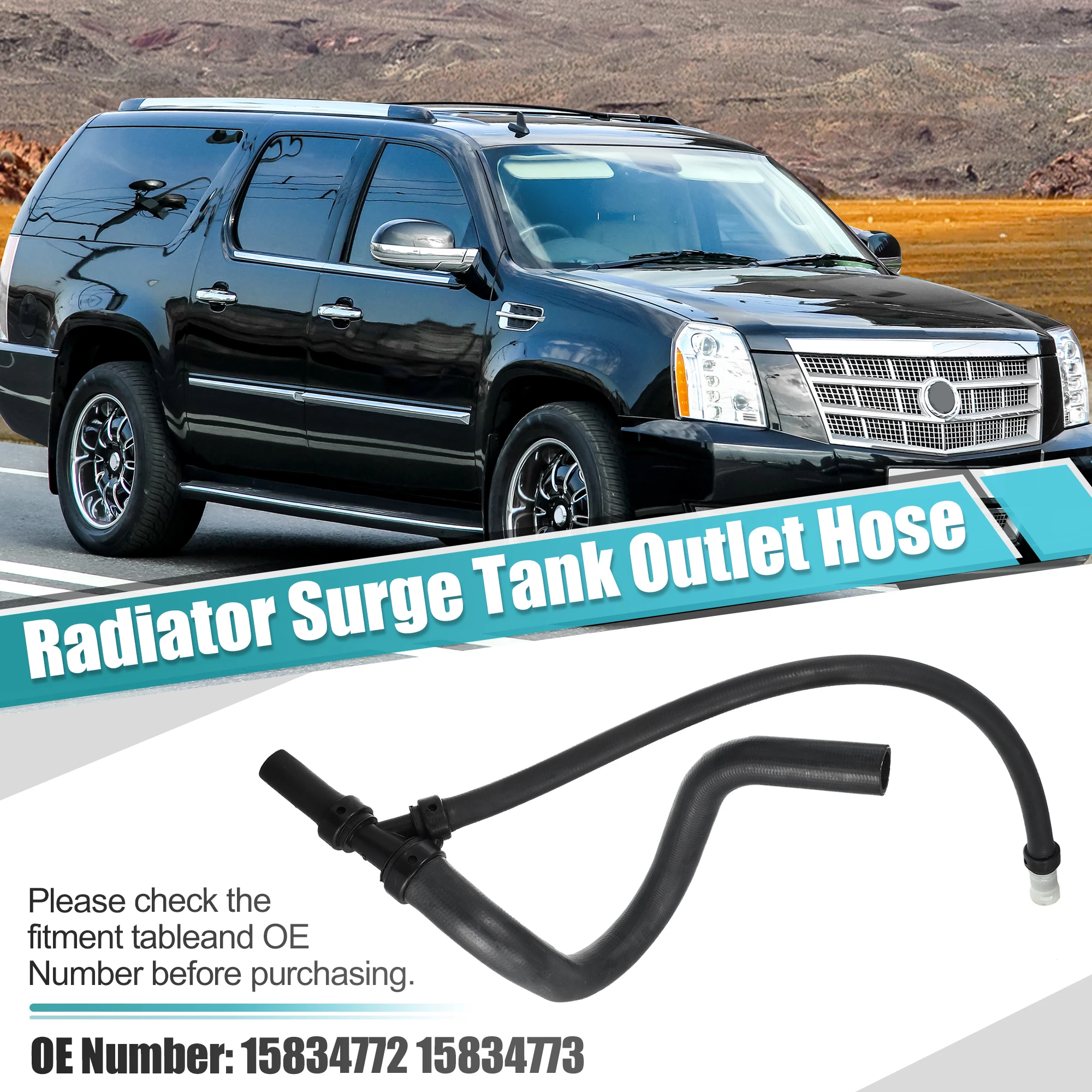 UXCELL-15792821-15854959-Radiator-Outlet-Overflow-Tank-Hose-for ...